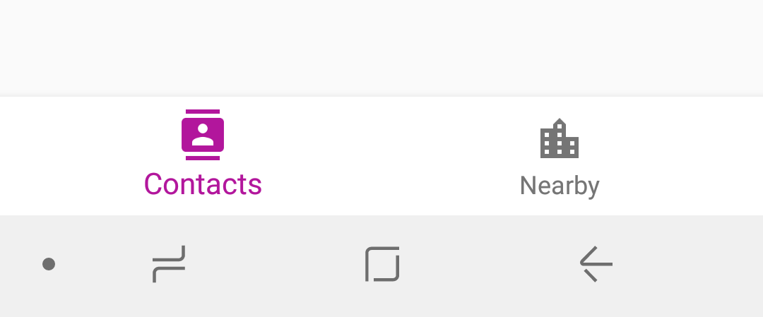 Xamarin.Forms: Drop Shadowon Android Bottom Navigation TabbedPage ...