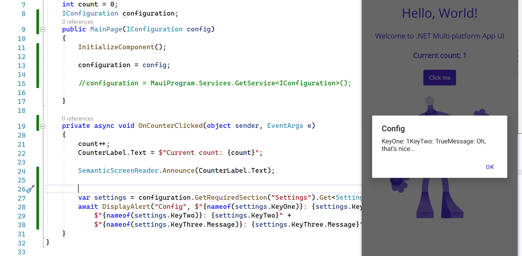 App Configuration Settings In NET MAUI appsettings json James