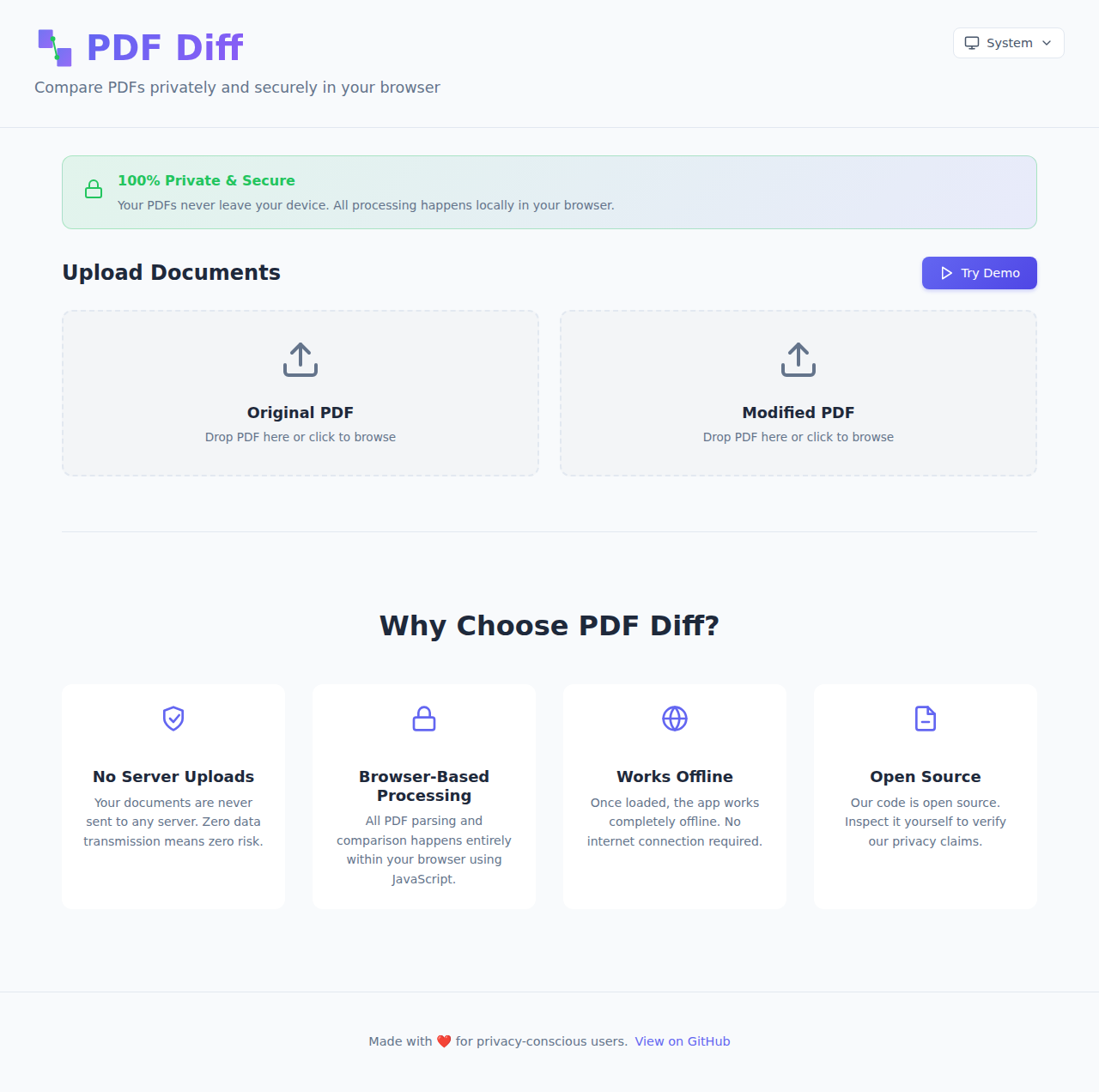 Introducing PDF Diff: Compare PDFs Privately in Your Browser - James Montemagno